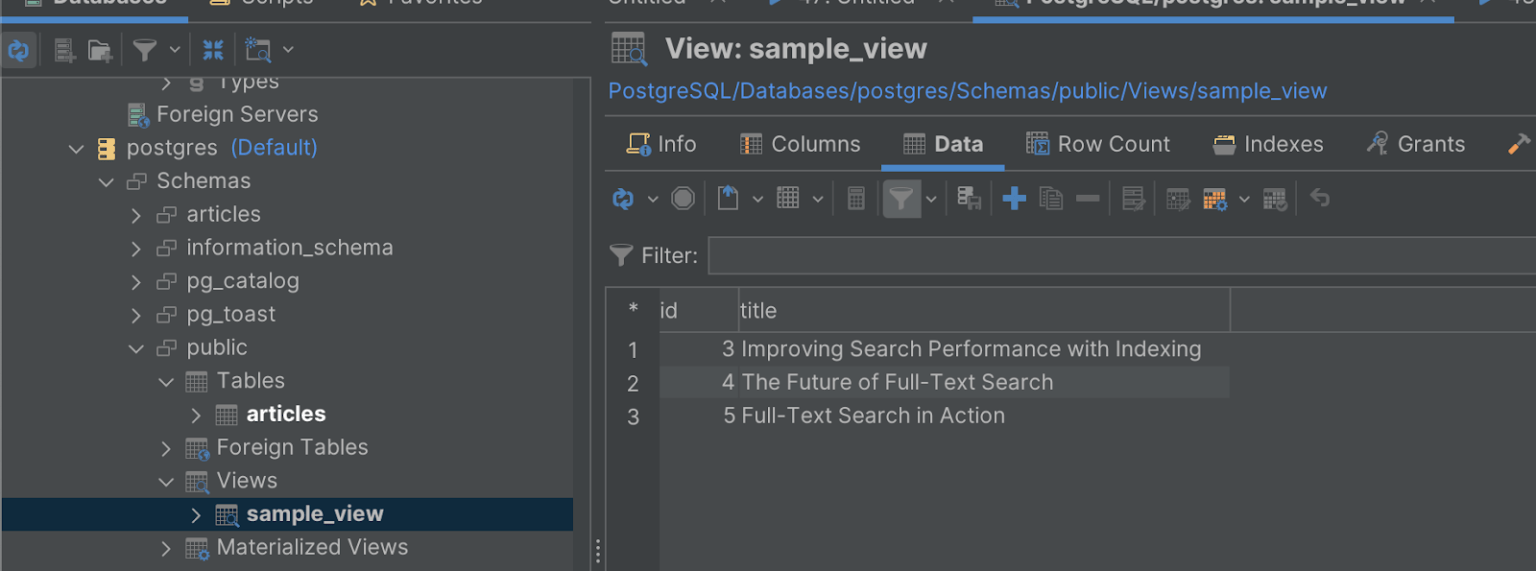 PostgreSQL View vs Materialized View: A Guide