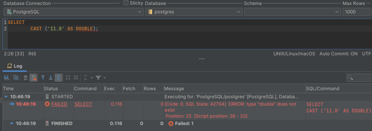 Postgresql Casting Handling Data Type Conversions In Sql 0830