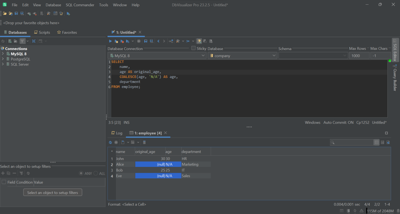 The Complete Guide to the SQL COALESCE Function