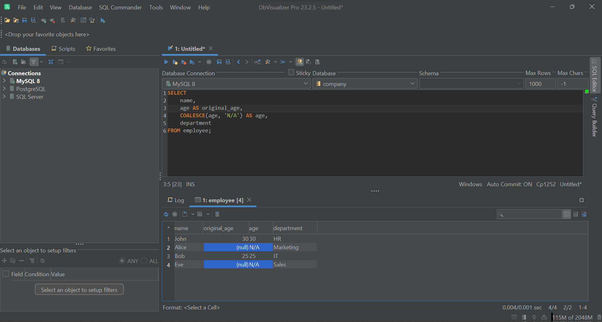 The Complete Guide to the SQL COALESCE Function
