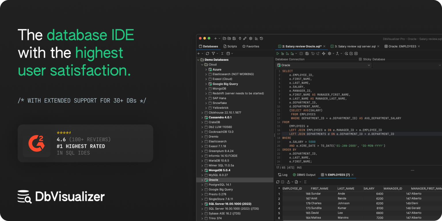 DbVisualizer Brand Assets - DbVis Software